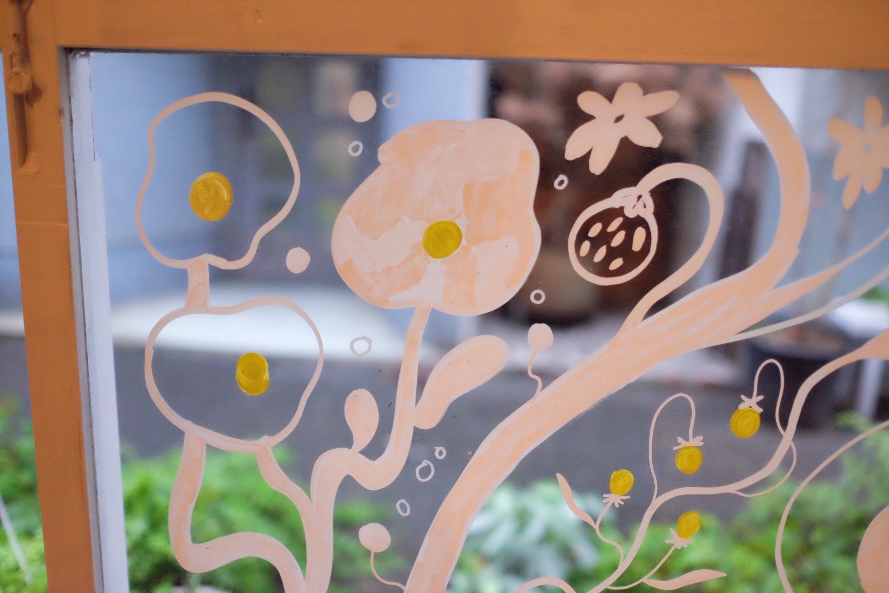 Terasaki Roji Cafe - Japan / Window Painting - Natalie Andrewson