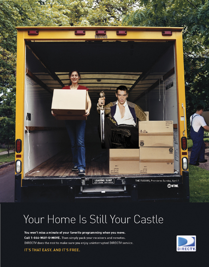 DIRECTV Movers Campaign - bethloudenbergdesign