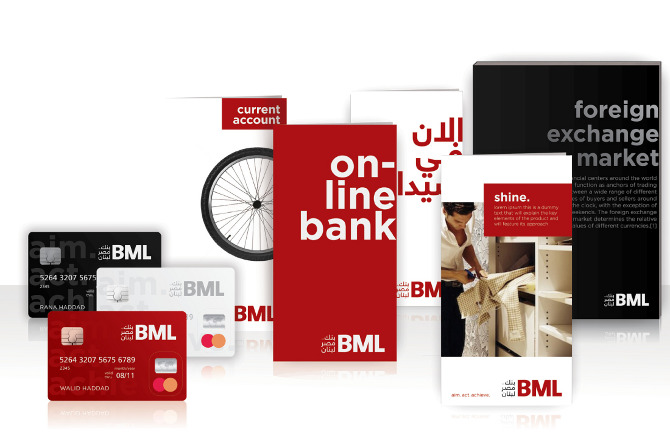 BML Bank - Kite Creative, Branding agency lebanon, Beirut