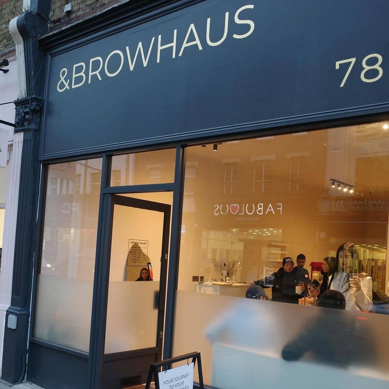 &BROWHAUS - Balham - Morley Signs