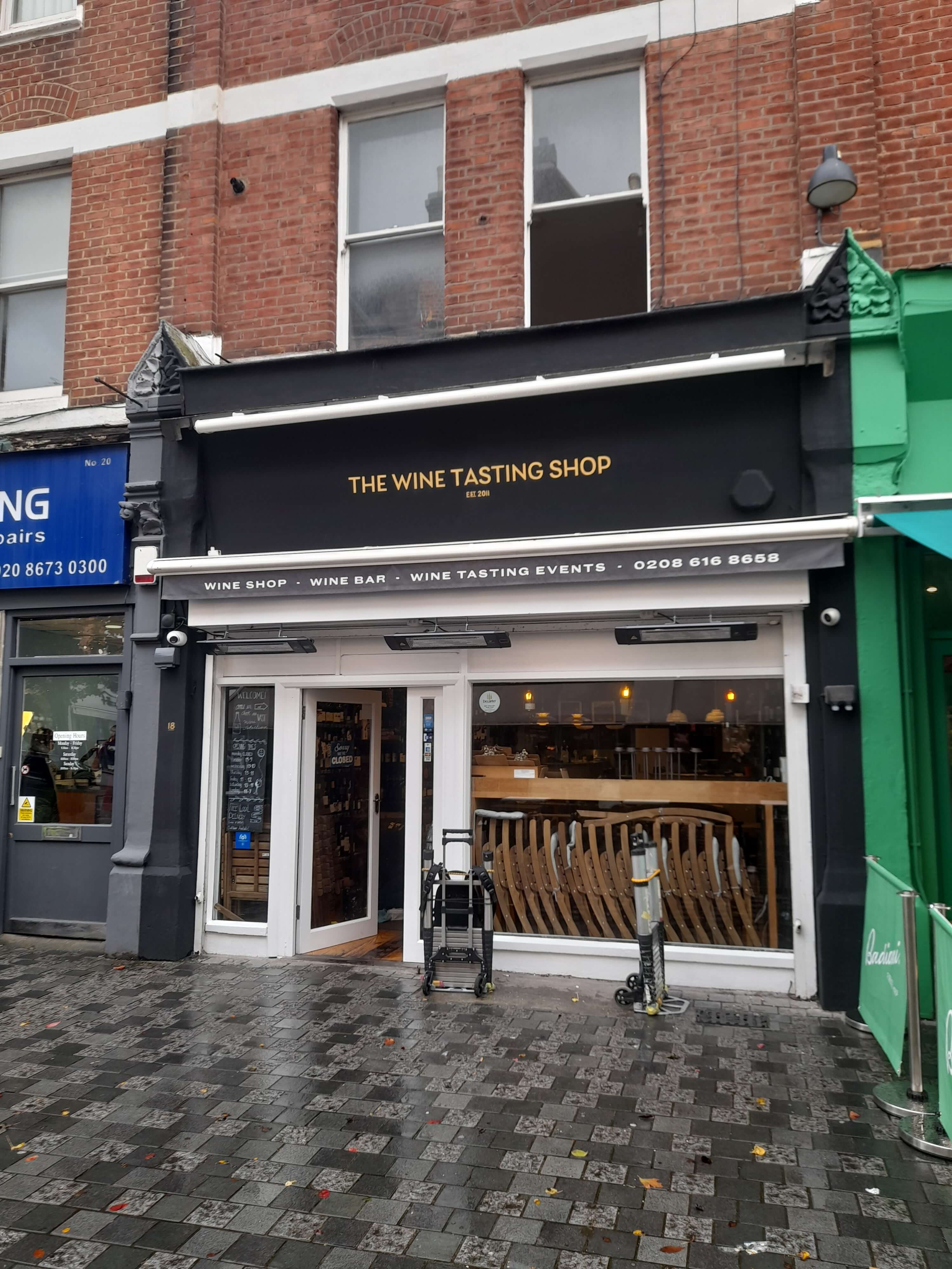 The Wine Tasting Shop - Morley Signs
