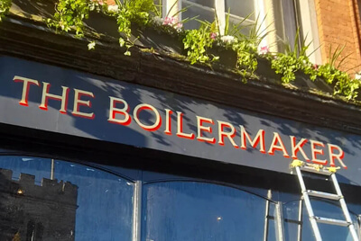 The Boilermaker - Morley Signs