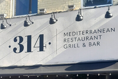 314 Cafe & Restaurant - Highbury - Morley Signs