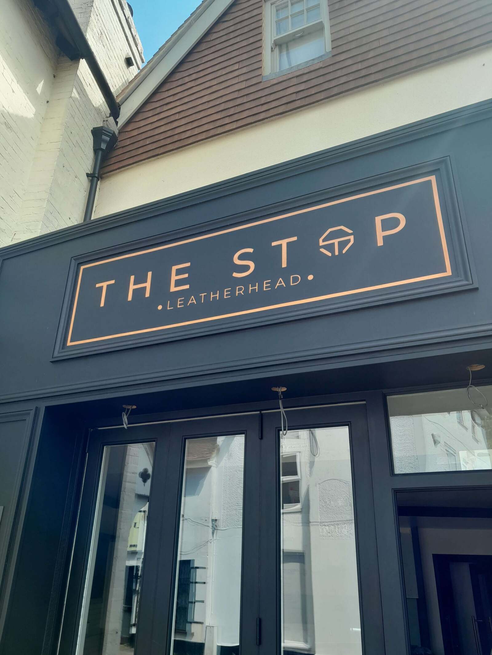 The Stop - Leatherhead - Morley Signs