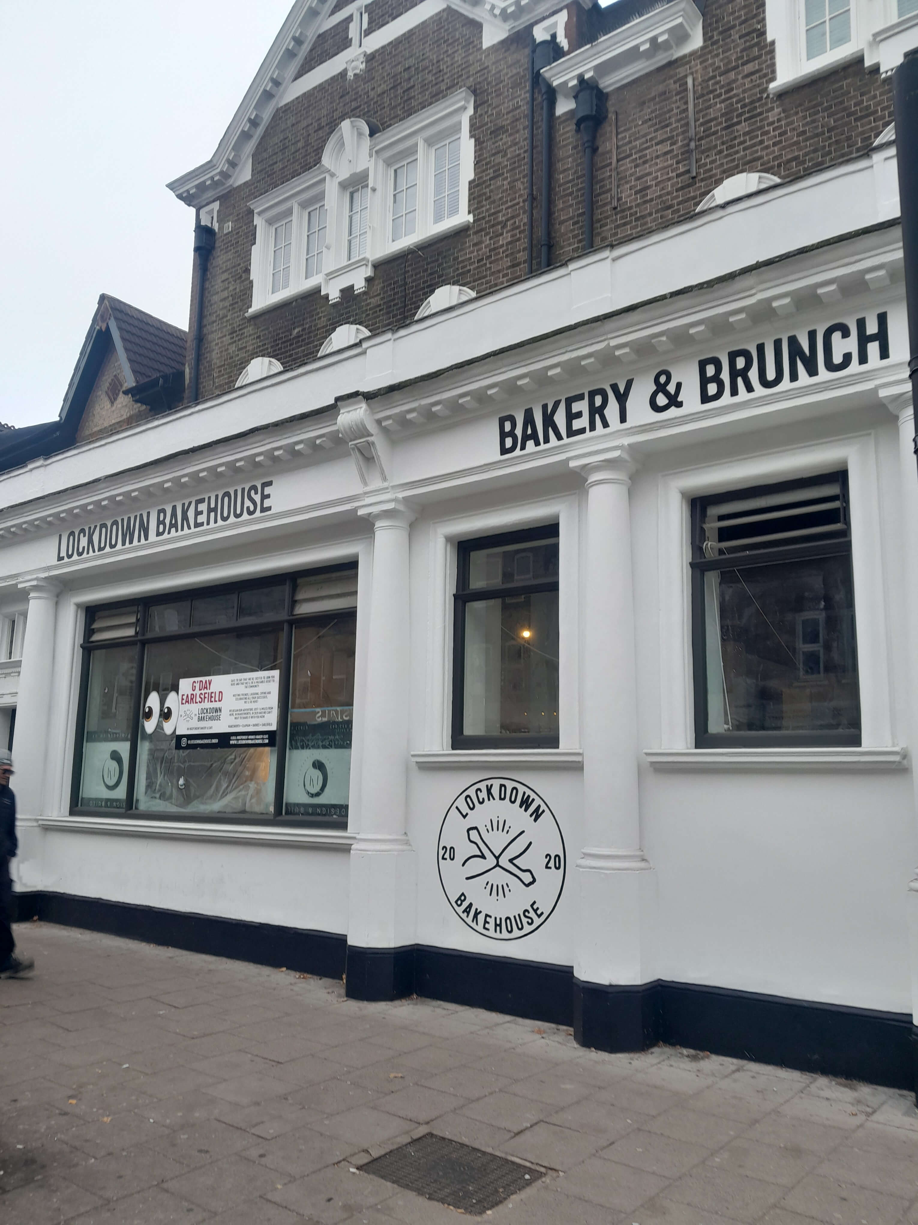 Lockdown Bakehouse - Earlsfield - Morley Signs