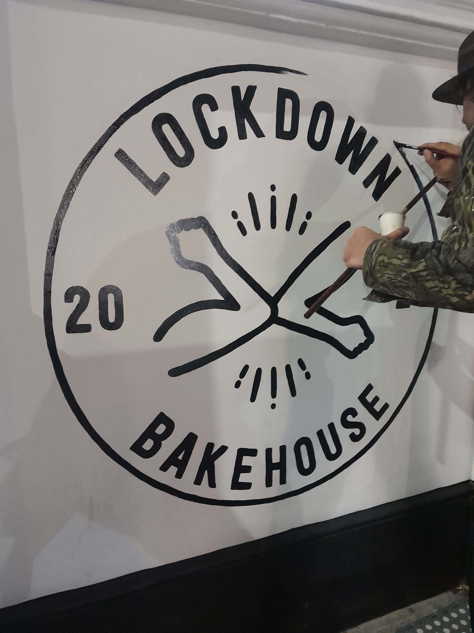 Lockdown Bakehouse - Earlsfield - Morley Signs