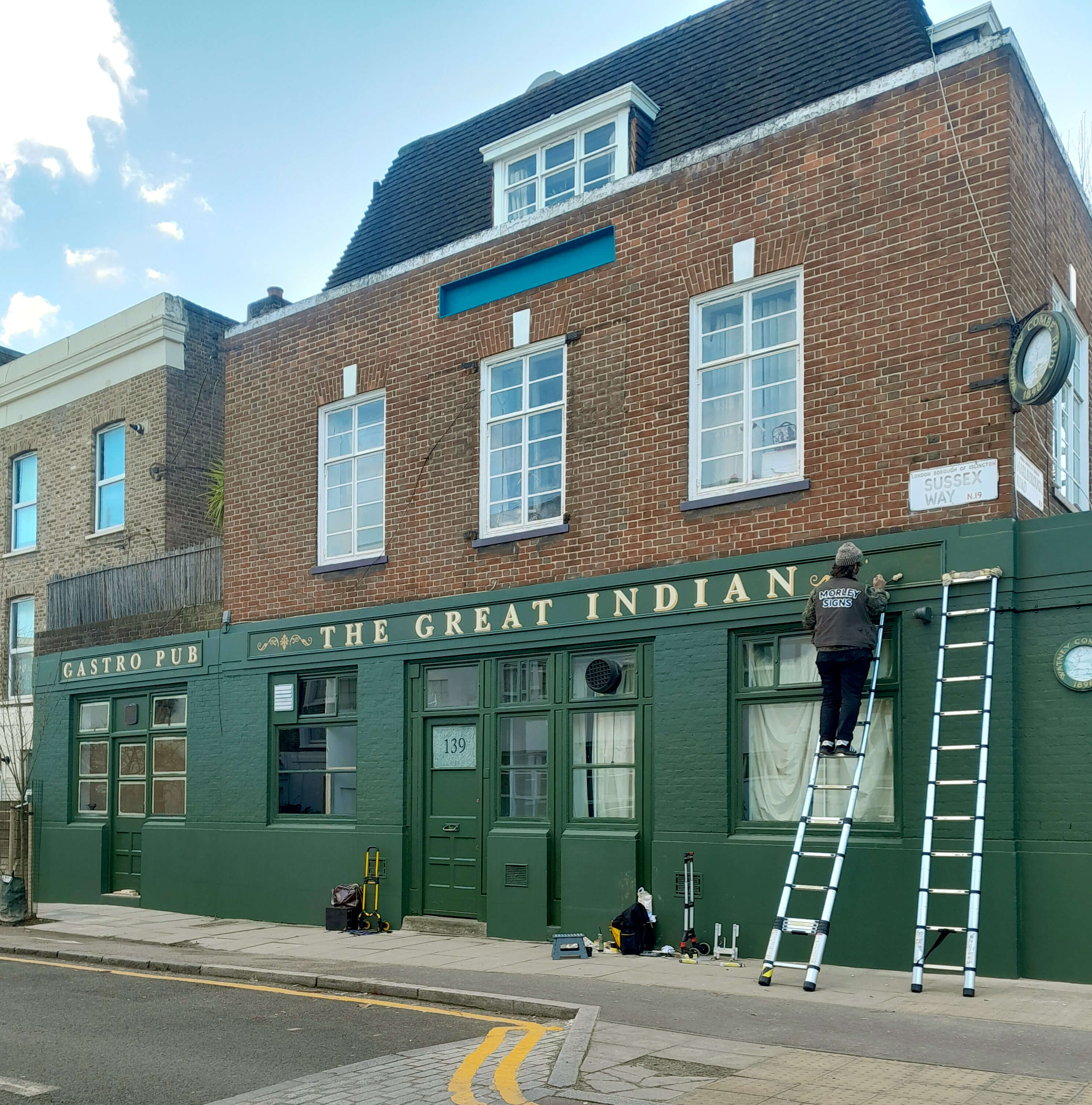 The Great Indian - Archway - Morley Signs