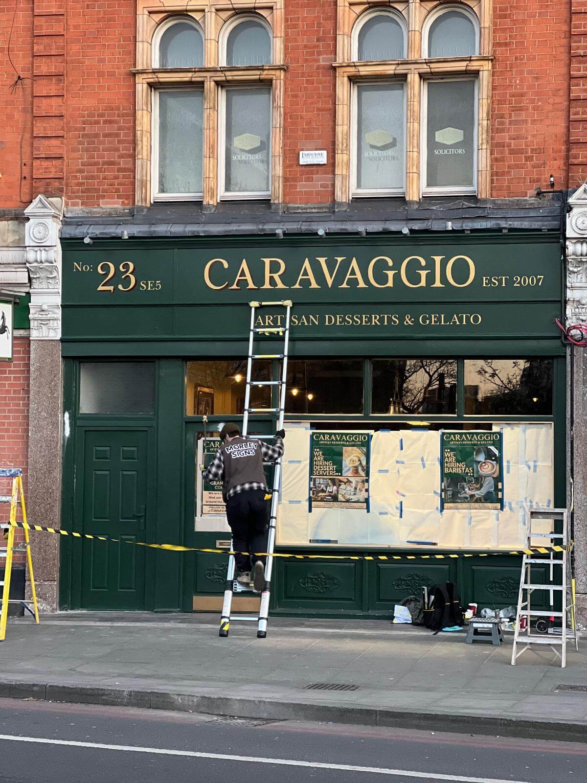 Caravaggio - Camberwell - Morley Signs