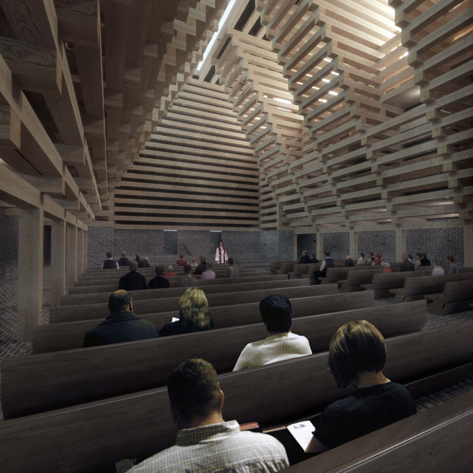 Sola Church - competition proposal - Jensen & Skodvin