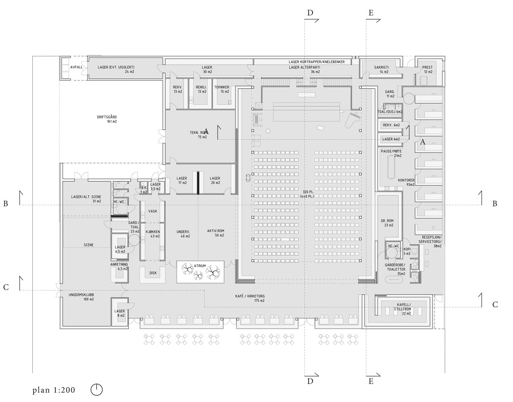 Sola Church - competition proposal - Jensen & Skodvin