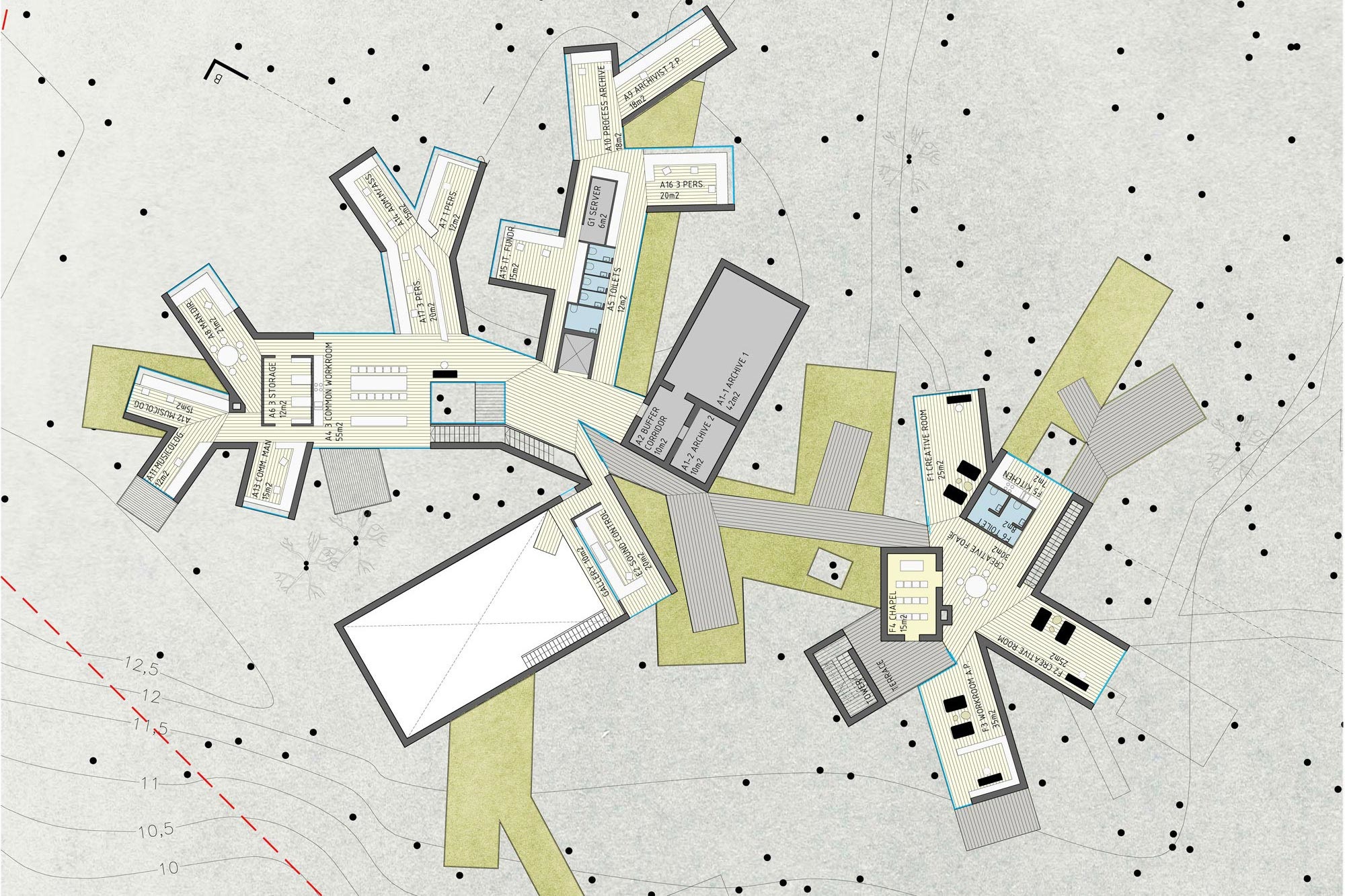 Arvo Pärt centre - invited international competition - Jensen & Skodvin