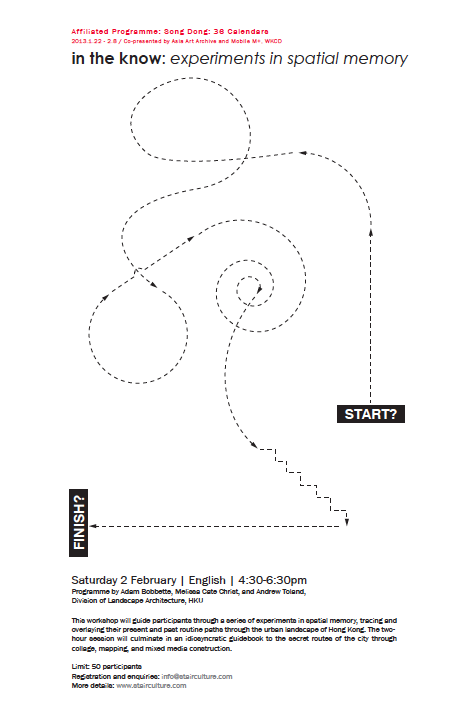 in the know: experiments in spatial memory - transverse studio