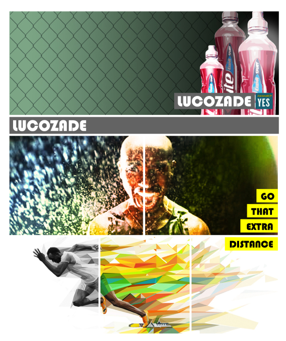 lucozade Website - Karl Kasparis Portfolio