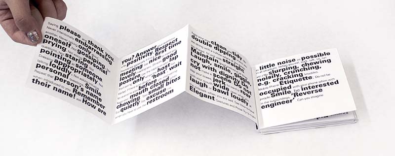 Folding poster - Amy Lee Design