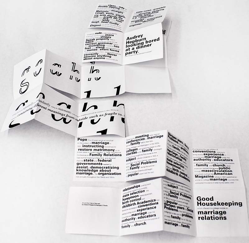 Folding poster - Amy Lee Design