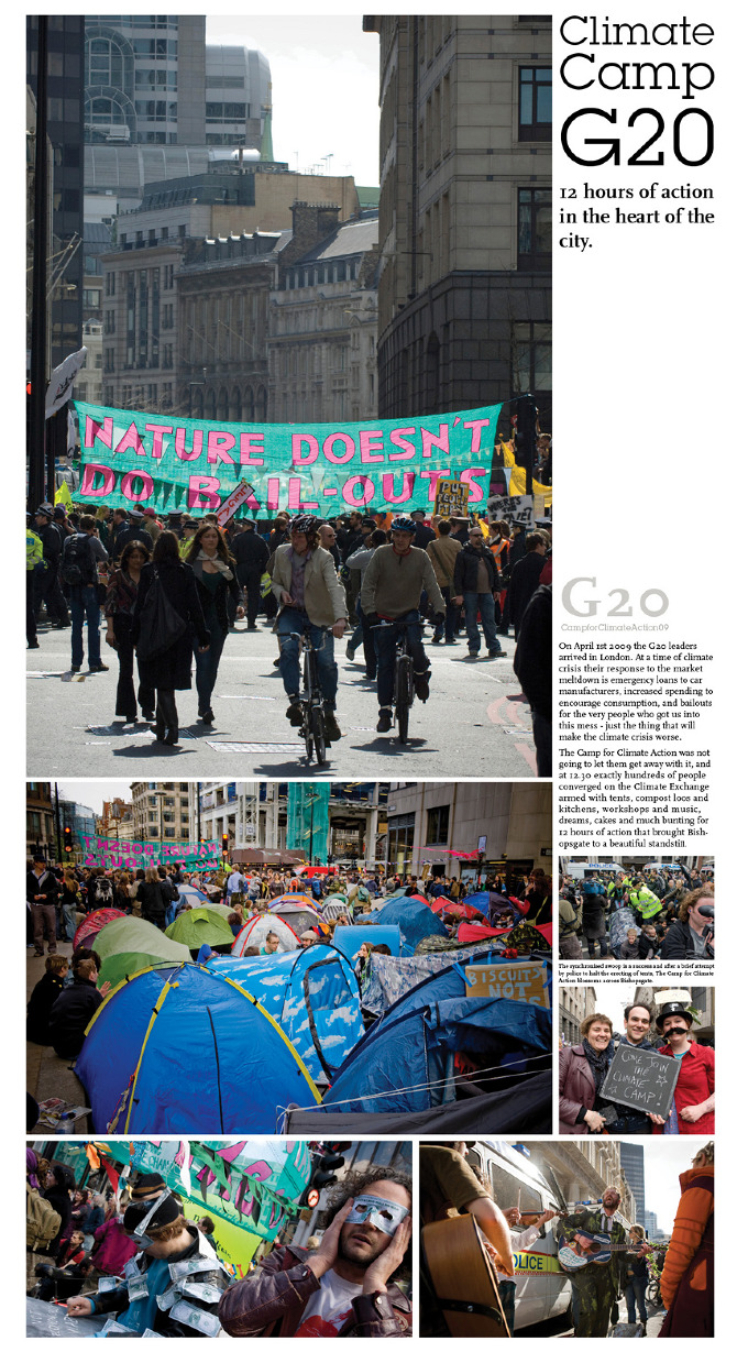 Time to Act: The Camp for Climate Action Poster Exhibition - EcoLabs