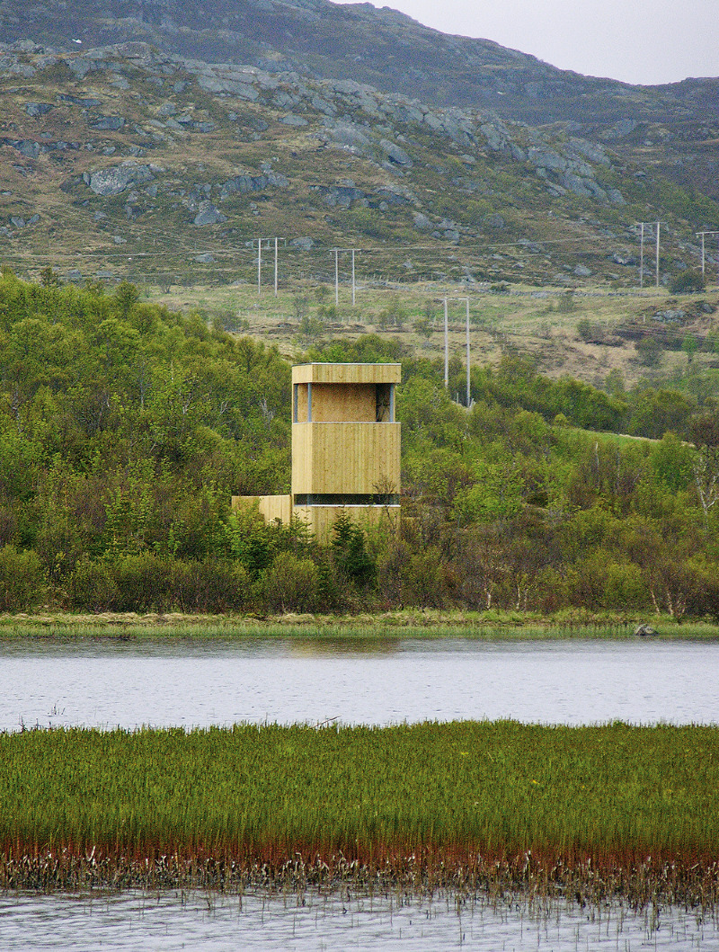 Lofoten bird watching towers // observation posts in the landscape - 70 ...