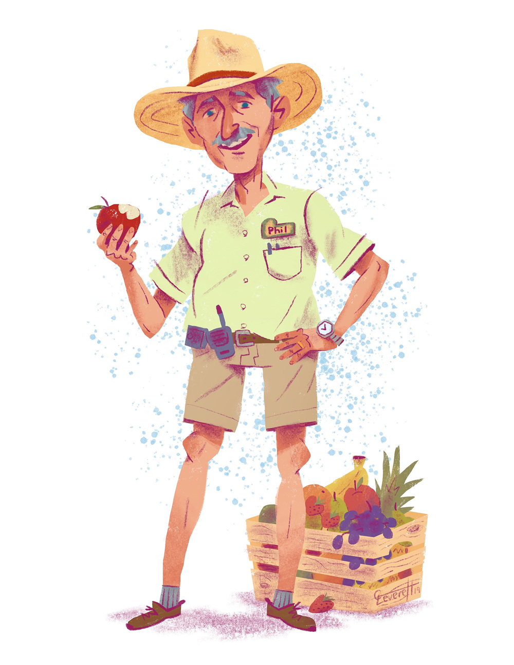 Phil Pagano - Chris Leverett Illustration