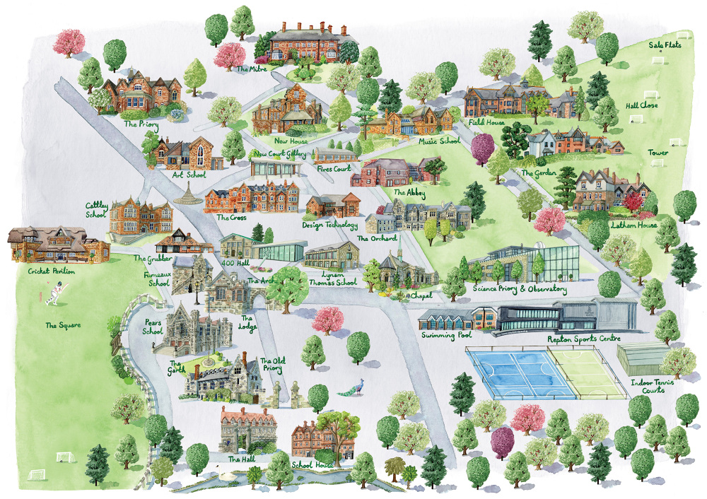 Repton School - Laura Hallett Art and Illustration