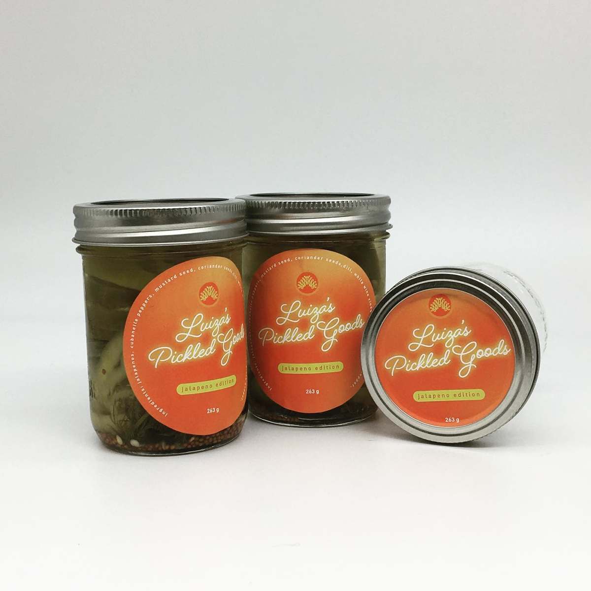 Custom Jar Labels - Luiza Kazi Design