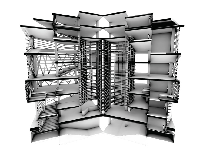 Library of Math - Nubia Lluvicela Architecture + Design