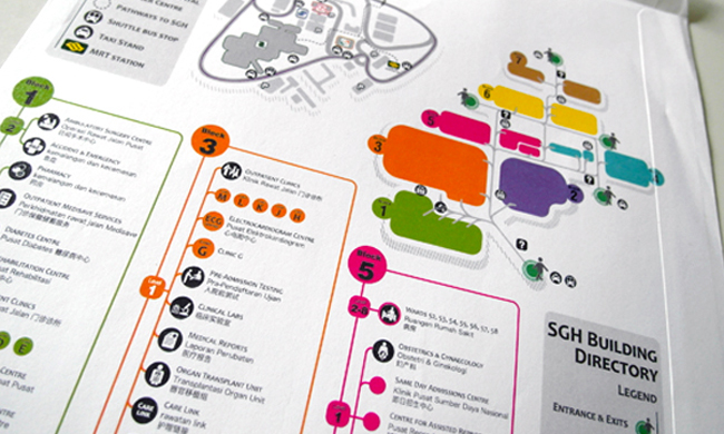 Wayfinding @ SGH - AWEZING