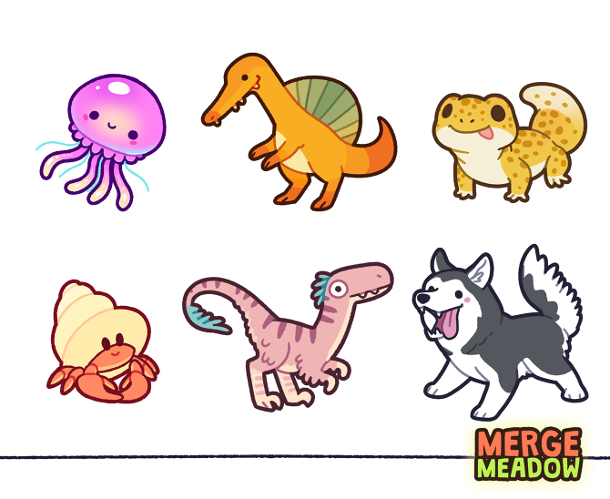 Merge Meadow - E.M. Engel Illustration