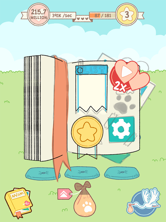 Merge Meadow - E.M. Engel Illustration