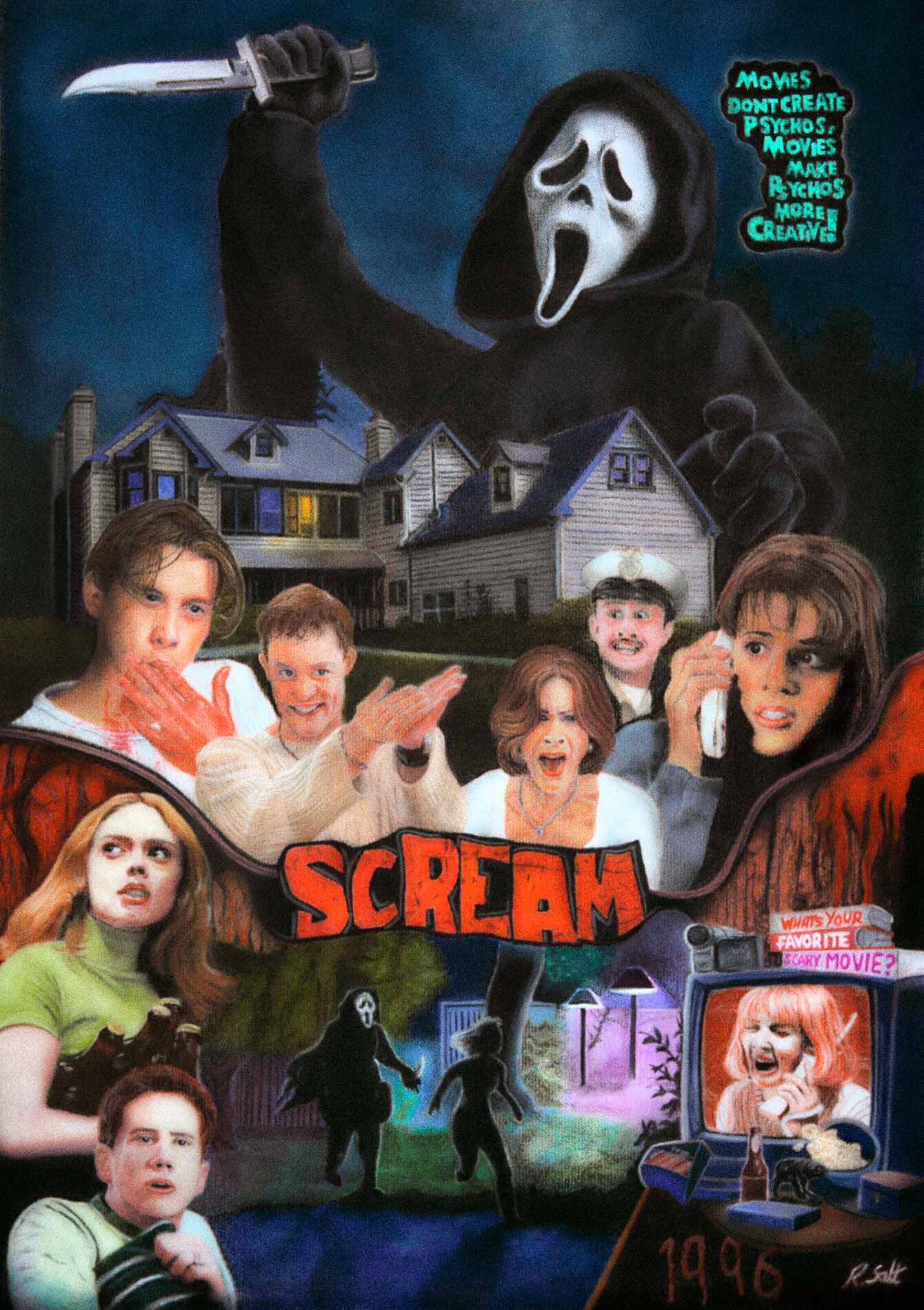 Original Scream Poster