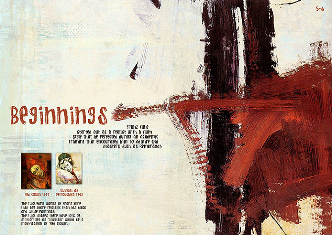 Franz Kline Influences - desired designs