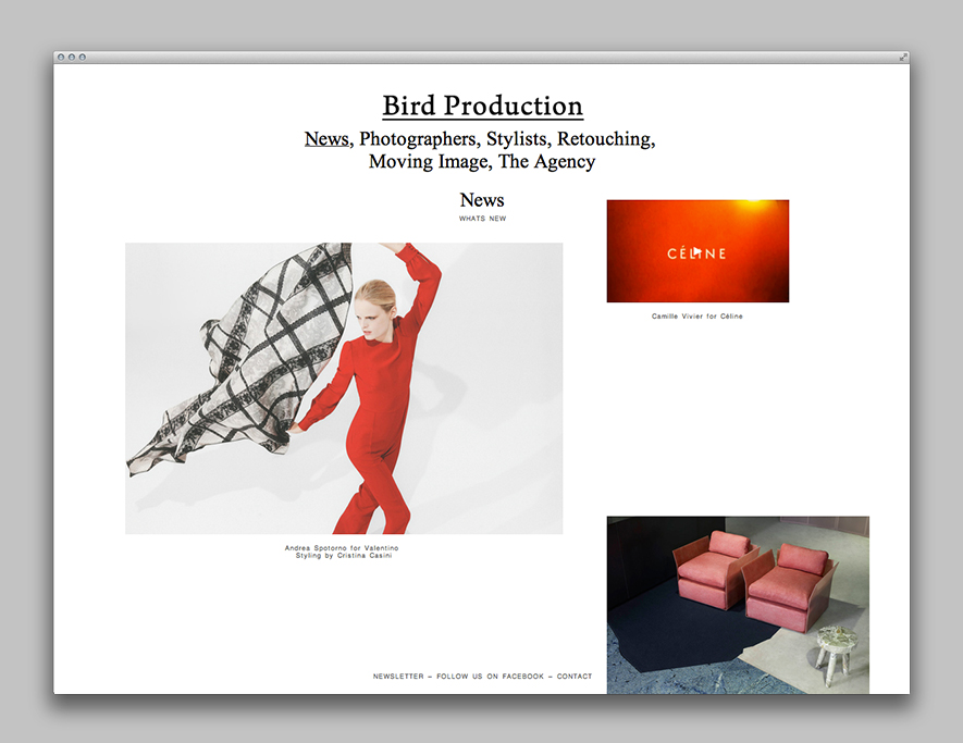 Bird Production - Nicolò Dante