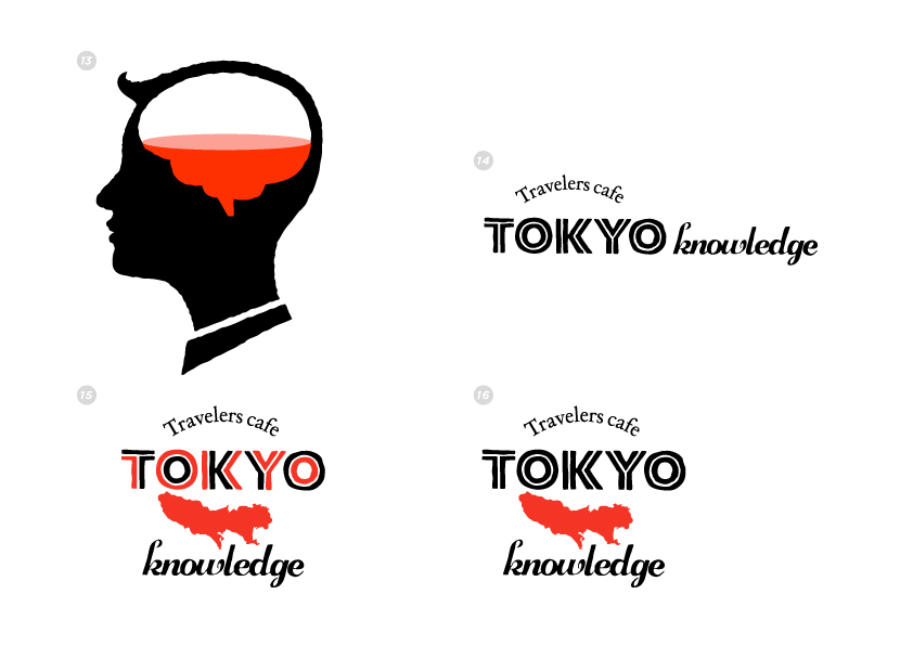 Tokyo knowledge logos - YUJI KAMIYAMA