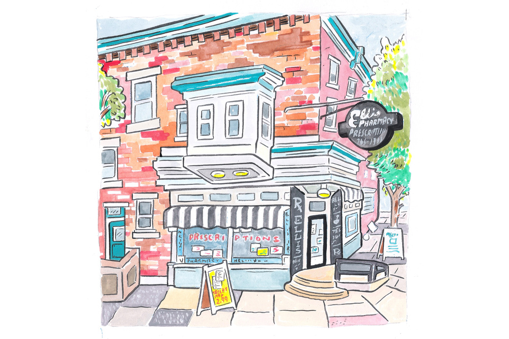 Neighborhood Drawings - Hawk Krall Illustration