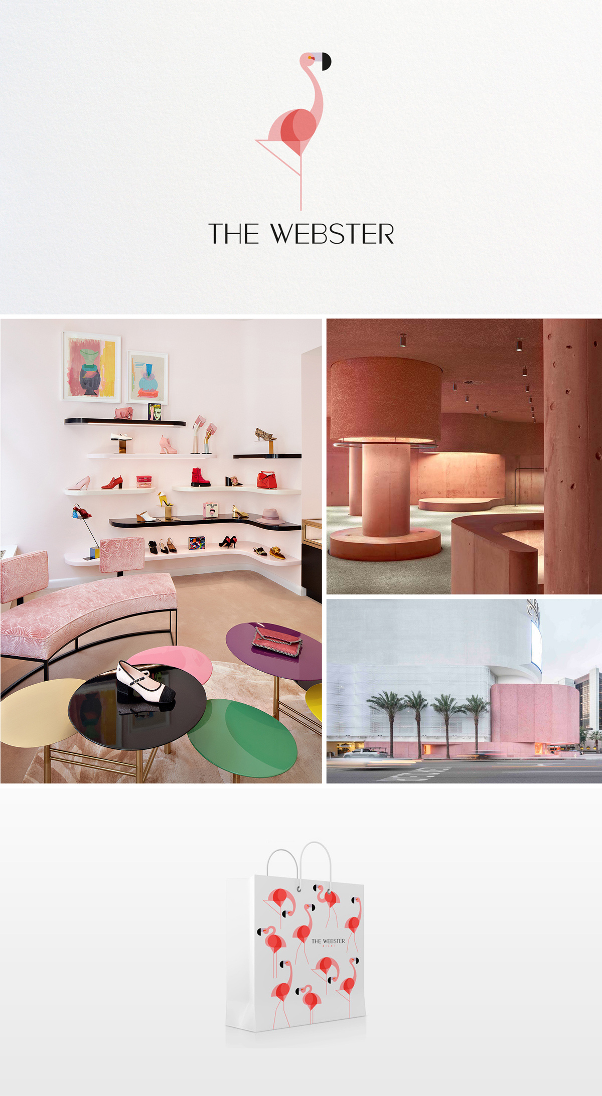 THE WEBSTER Identité visuelle - Agence Simone / Stratégie & Image de marque
