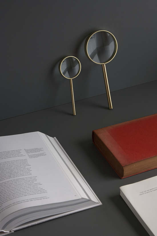 Brass Magnifying Glass - studiokyss