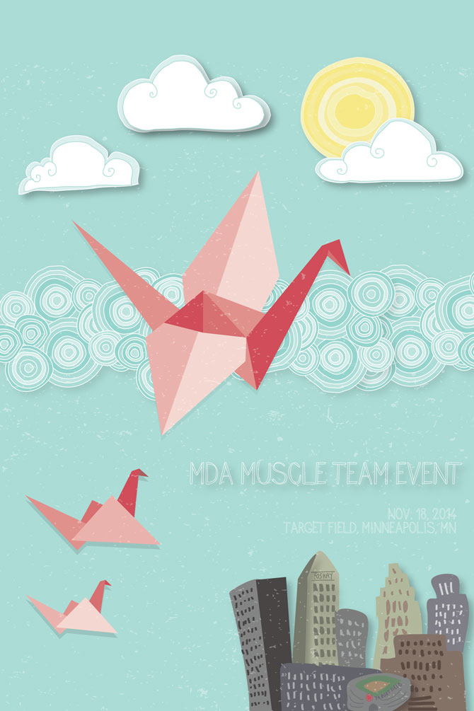 Art Direction / Teaching, MDA Poster - Deb Lawton