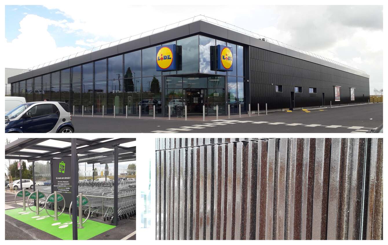 LIDL construction - frédéric bauer architecte
