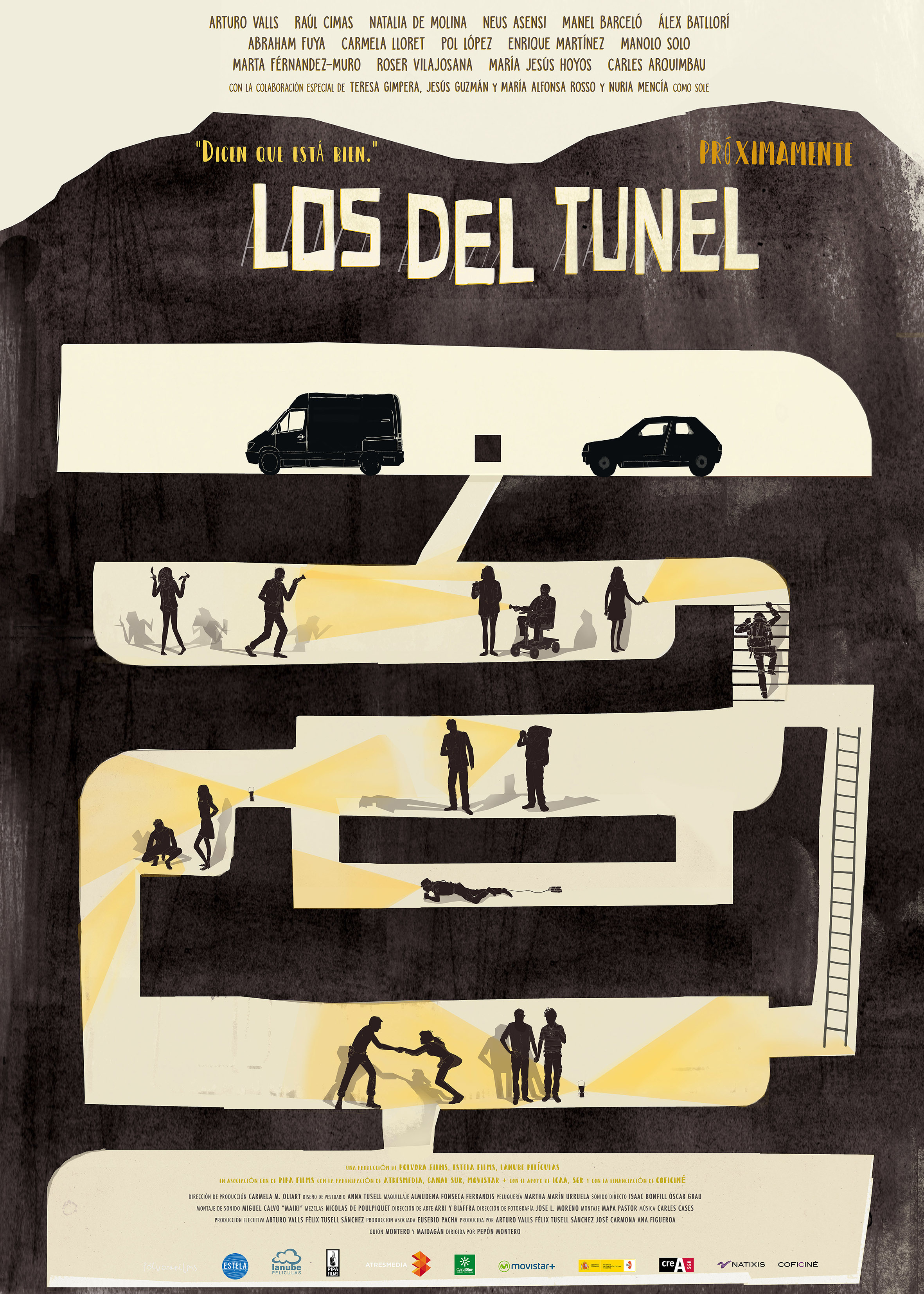 Los del tunel - Cartel de Cine - claraleon.com