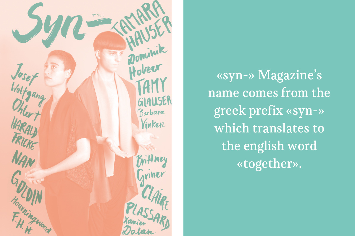 syn- Magazine - florianholzer.com