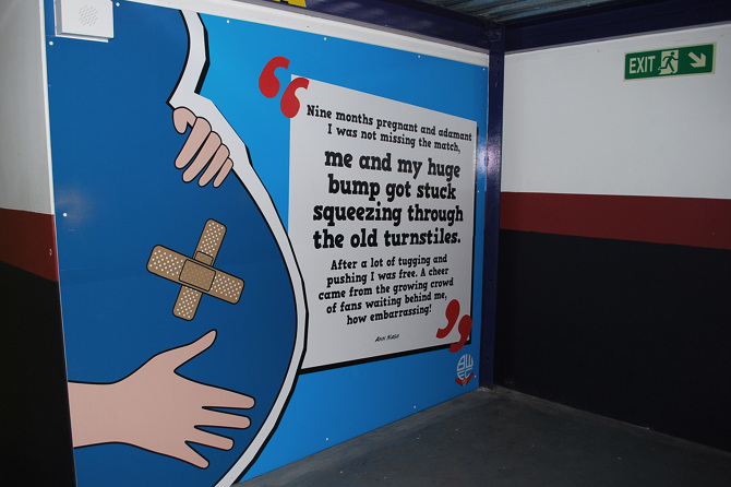 BWFC Family Stand - Molly Heaton