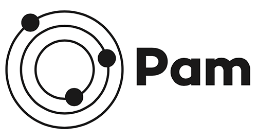 Pam Communications / logo design - Giuliana Tammaro