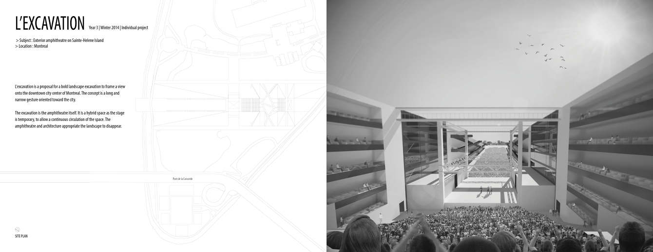 L'EXCAVATION - Elizabeth Caron Portfolio