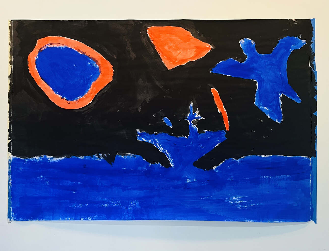 Angel Saving A Boat Disaster At Night (2023) - Gabriel Garza