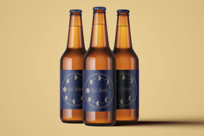 FULL MOON BEER BOTTLE - GINADAL