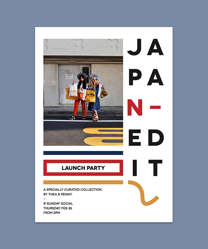 Japan Edit Poster - The Bones Collective