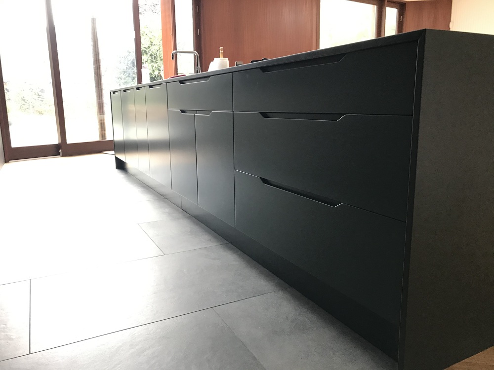 Half Moon Lane kitchen - loofa design