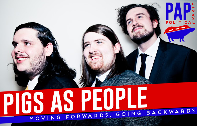 Pigs As People - Spoof Political Election Posters - matchgraphics