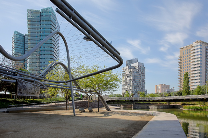 Diagonal Mar Park - Enric Miralles - Marc Melgosa Photography