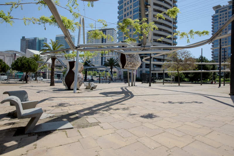 Diagonal Mar Park - Enric Miralles - Marc Melgosa Photography