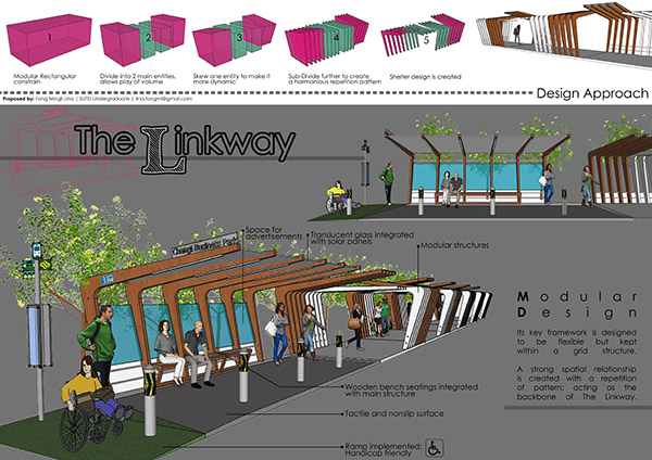 The Linkway Bus Stop @ CBP - Lina Fong